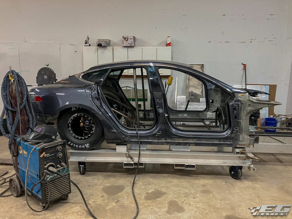 Transforming A Scrap Tesla Into A Terror - EGNation Blog